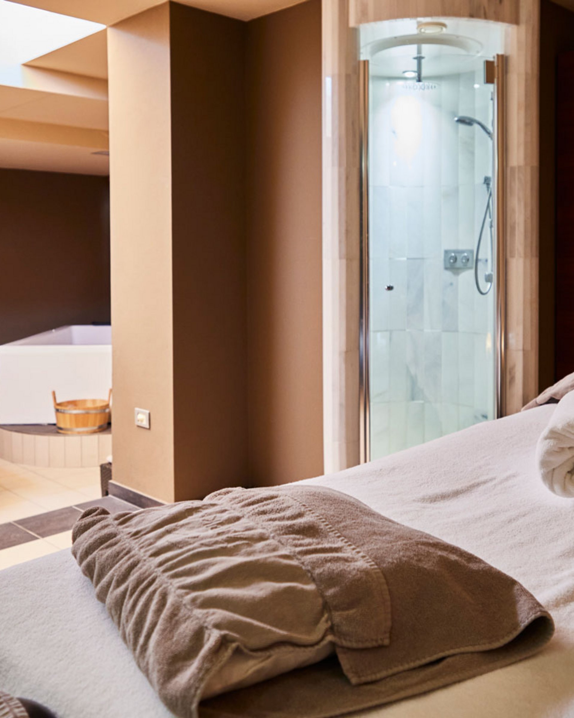 Our hotel with private spa area